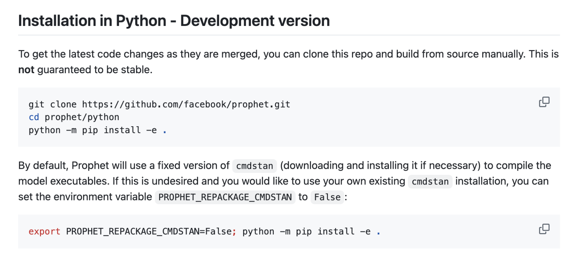 prophet 安装及相关问题 | Schwarzeni's blog